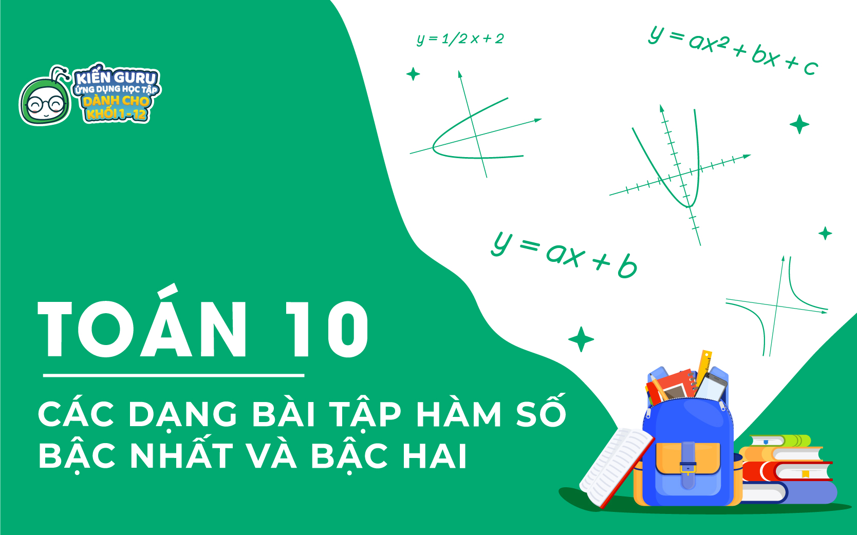 Các Dạng Bài Tập Hàm Số Lớp 10 Quan Trọng Trong Chương II : Hàm Số Bậc ...